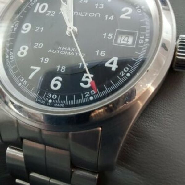 Hamilton Khaki Field Automatic 38mm Stainless Steel Watch H704450 ...