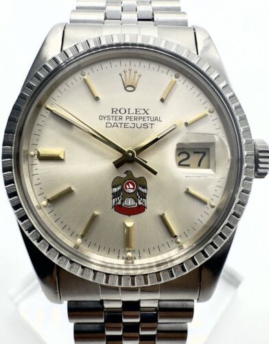 Rolex DateJust 36mm U.A.E ‘Quraysh Hawk’ Dessert Eagle 1981 Gents ...