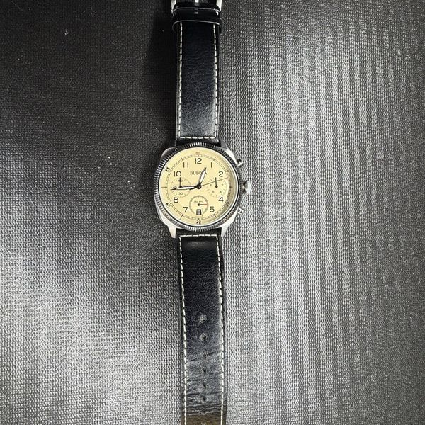 Bulova UHF Military Watch 96B231 â Excellent Condition â Pre-Owned ...