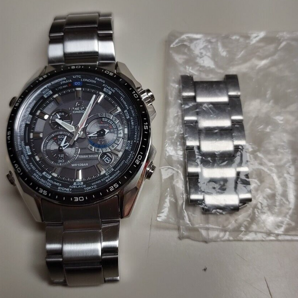 Casio Edifice Men's Black Watch - EQS-500DB-1A1 | WatchCharts Marketplace