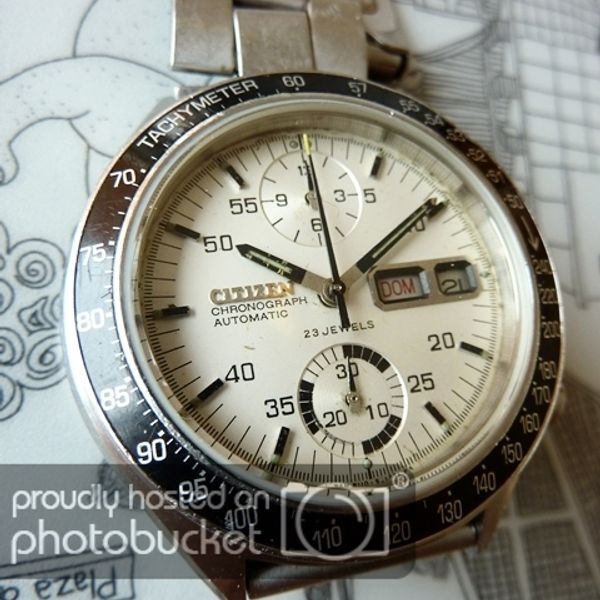 SOLD: Citizen Chronograph ?Speedy? 67-9313 | WatchCharts