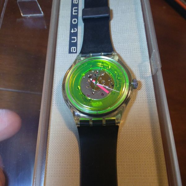 Swatch GK101 Techno Sphere Automatic Conversion Nuovo mai usato - NEW ...