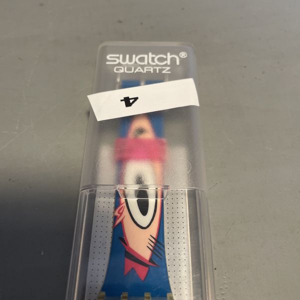 SWATCH Gk139 Gulp Limited Edition 1991 Comic Massimo Giacon NEW ...
