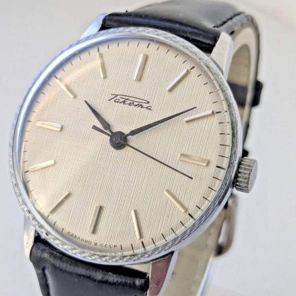 RAKETA 70s Vtg USSR Original Classic Retro Watch Mechanical Serviced ...