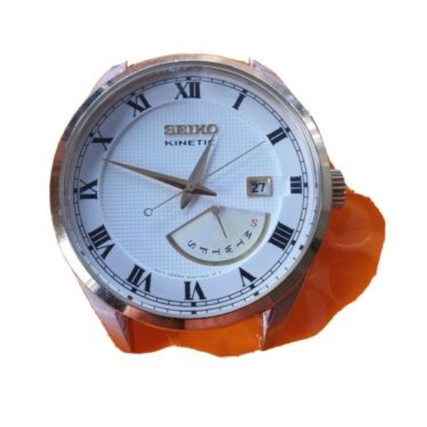 Seiko Kinetic. Rare Retrograde model. Gents. 5M84-0AE0 - NON RUNNING ...