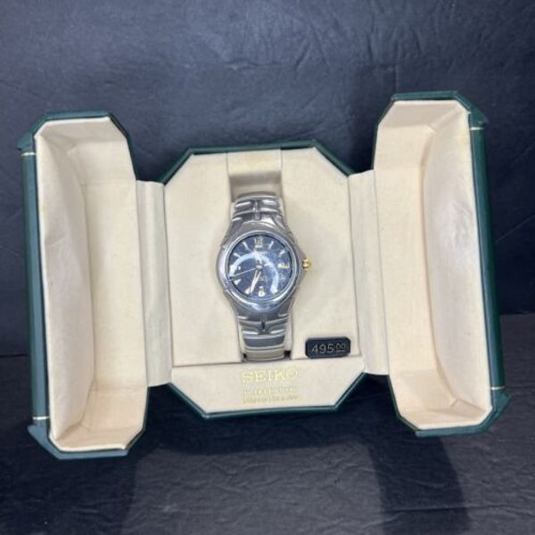 5J22 0A10 Japan Seiko Kinetic Auto Relay Quartz Men Watch | WatchCharts Marketplace