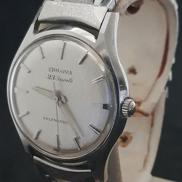 Men's Vintage 1960's Bulova 23 Jewels Watch.FREE SHIPPING ...
