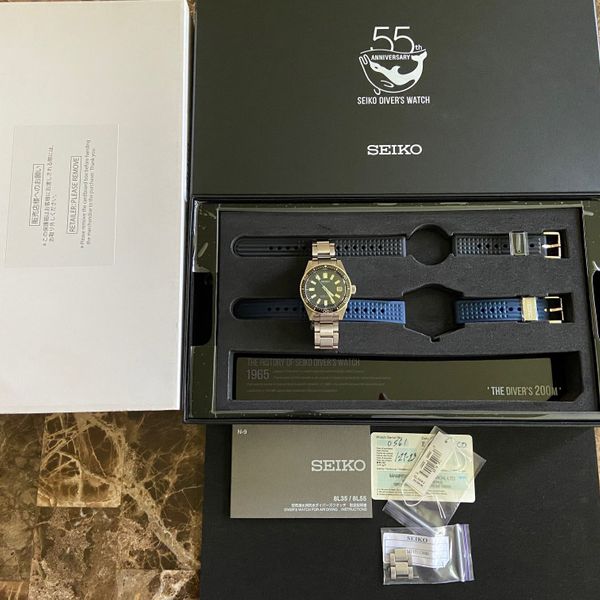 [$2,950 USD] FS: Seiko Prospex SLA043 55th Anniversary Edition with ...