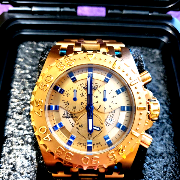 Imperious (Invicta) Chaos IMP 1062 Swiss Made Men’s Watch Steel 50mm ...
