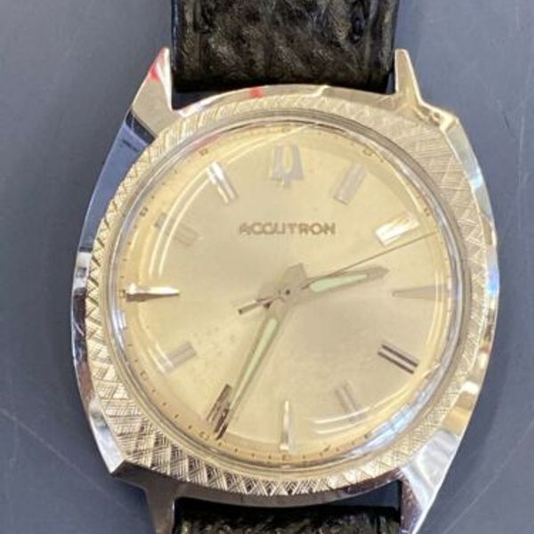 RARE Bulova Accutron Vintage Retro Midcentury Watch Asymmetrical ...