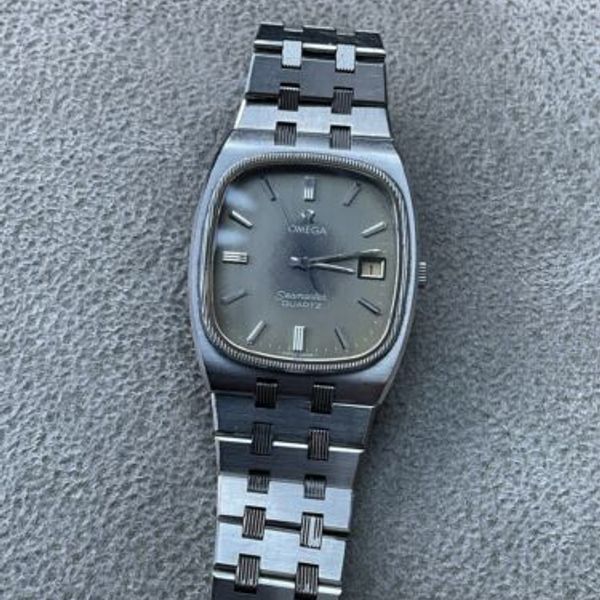 Omega Seamaster Cal.1342 Quartz Men's Watch Rectangle | WatchCharts ...