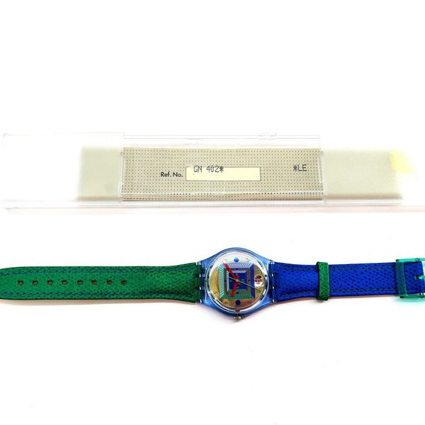 NEW Swatch Watch KANGAROO GN402 with Case and Papers 1994 NOS Gents ...