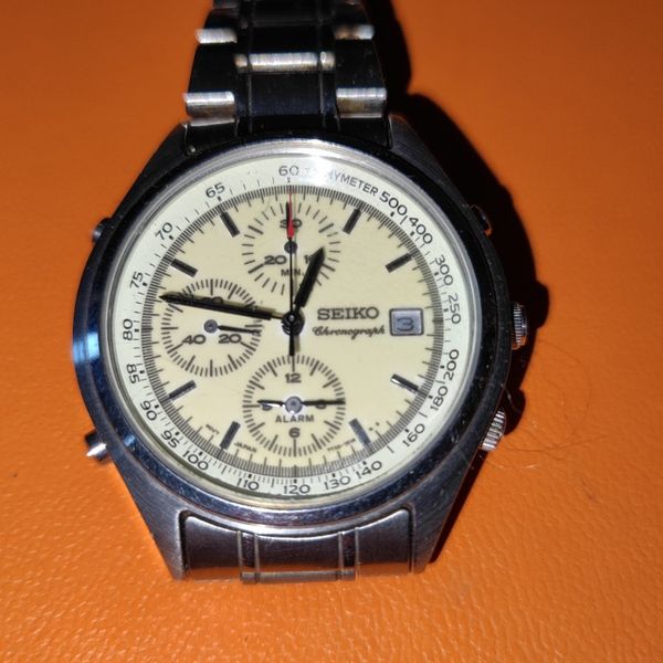 Seiko Chronograph Tachymeter Mens Watch | WatchCharts Marketplace