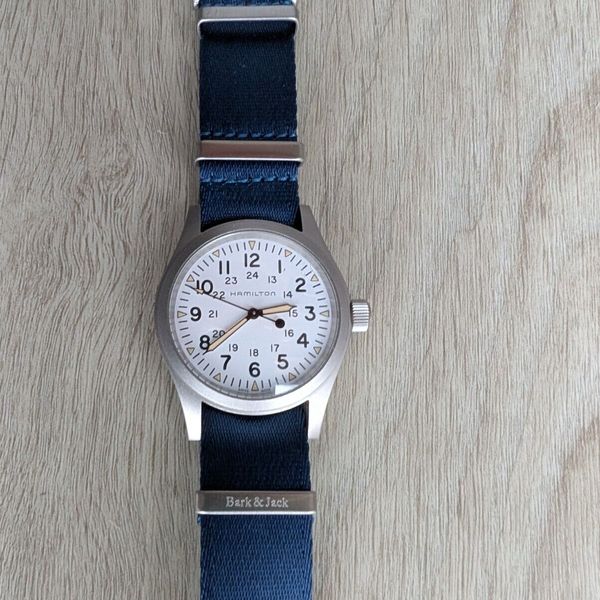 Hamilton Khaki Field Mechanical Men's Watch (H69439411) | WatchCharts ...