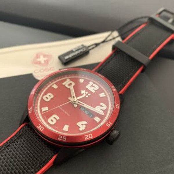 Christopher Ward C7 Rosso Corsa COSC Limited Edition Watch | WatchCharts