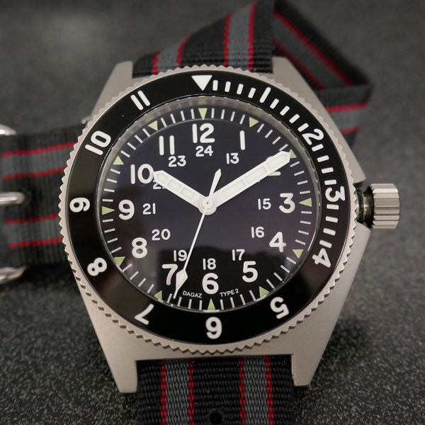 For sale Dagaz Cav-1 Type 2 military dial | WatchCharts Marketplace