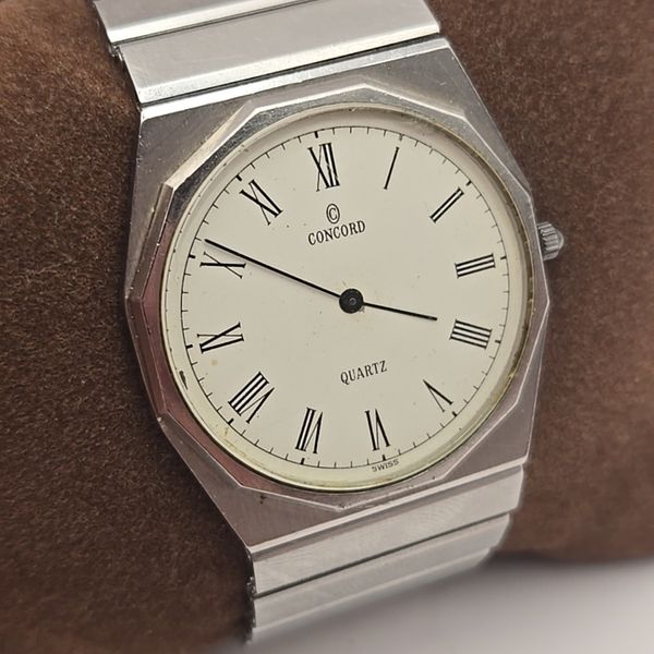 Concord Mariner SG Stainless Steel 33mm Swiss Made Quartz Men's ...