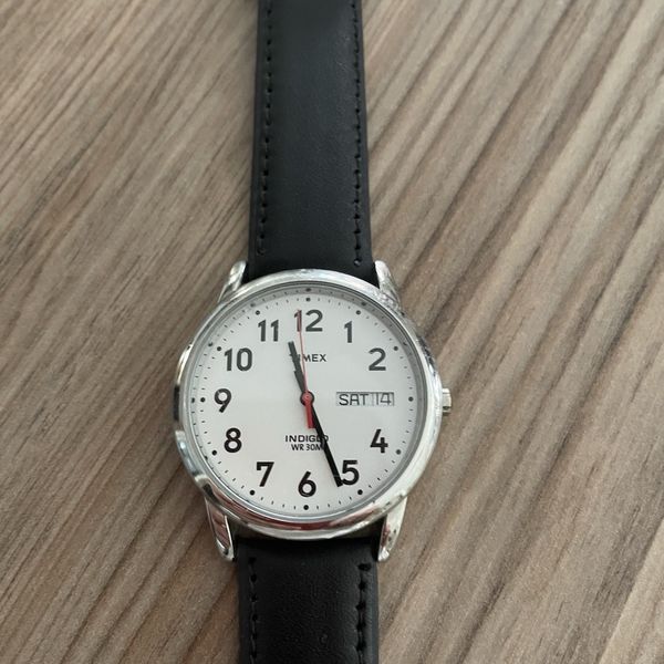 TIMEX Indiglo Mens Watch - 36mm Face, Quartz | WatchCharts Marketplace