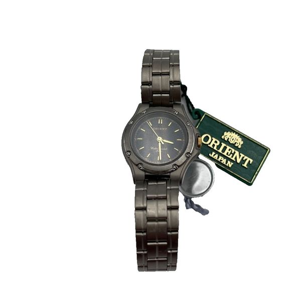 Orient Women's Watch Titanium Sport Japan Vintage Steel | WatchCharts ...