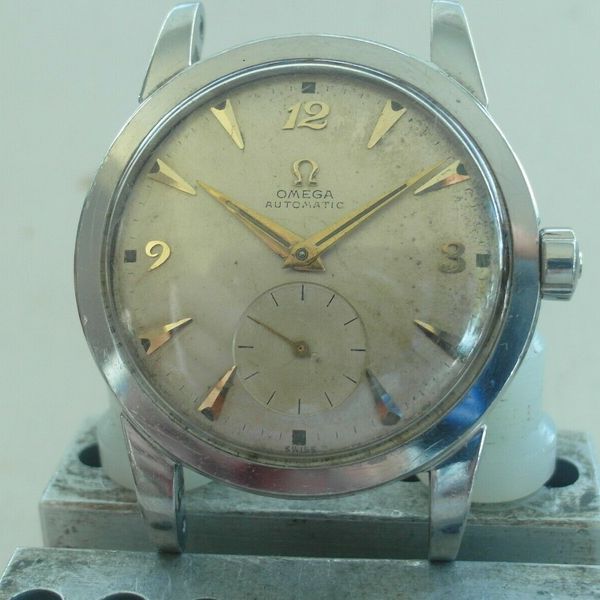 Omega Seamaster Bumper 1950`s; Steel & Breguet numeral dial; All ...