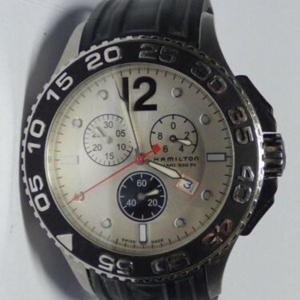 Hamilton Khaki King Scuba Chrono H645120 Quartz Men's Watch "GORGEOUS ...