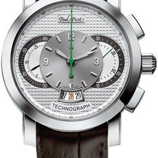 FS: Paul Picot Technograph Wild 44mm Mens Watch Model P0334Q-SG.7401 ...