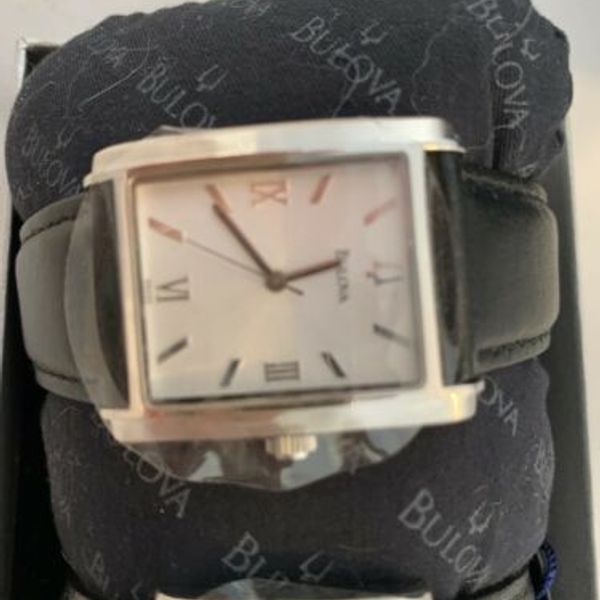 Bulova Mens and Womans Stainless Steel Watch set 96A29 & 96T59 ...