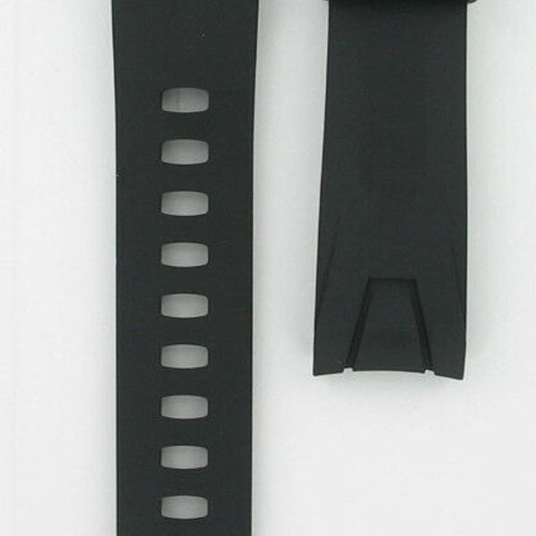 New Original Omega Rubber 22mm Seamaster Planet Ocean Strap 98000145 W ...