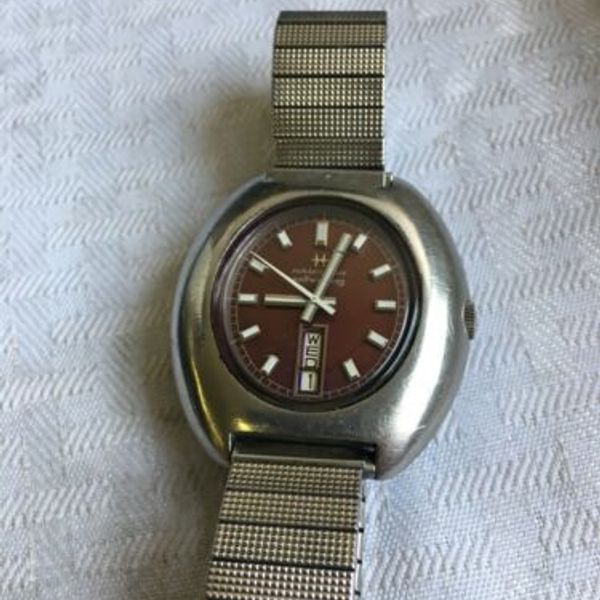 Vintage Wristwatch Watch 70's Hamilton Self-Winding Men's Automatic DAY ...