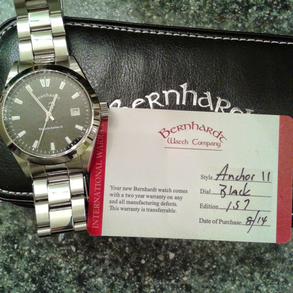 Bump and Drop. FS: Mint Bernhardt Binnacle Anchor II . . . | WatchCharts