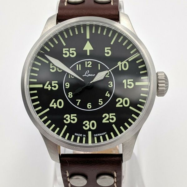 Laco Aachen 42, Automatic Type B Pilot Watch-Full Kit | WatchCharts