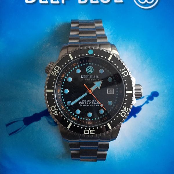 FS: DEEP BLUE Juggernaut IV Swiss Black Dial | WatchCharts
