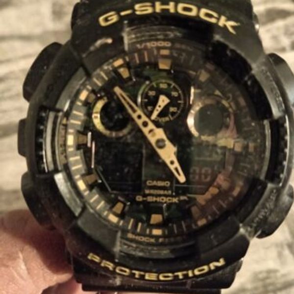 CASIO G SHOCK GA 100 CAMO WATCH | WatchCharts Marketplace