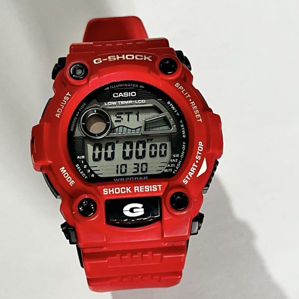 Casio G-Shock 7900A Moon Tide Graph World Time Illuminator ...