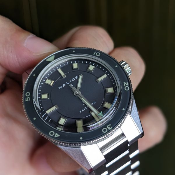 [WTS] Halios Fairwind Bathyal Gray Diver bezel | WatchCharts Marketplace