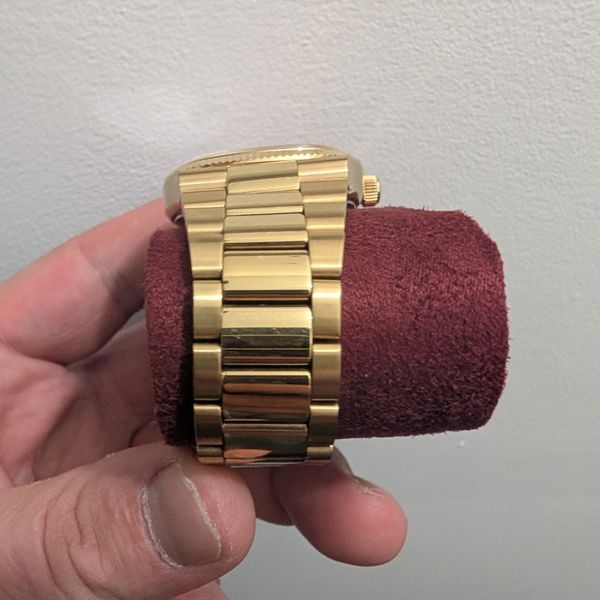 Bulova Men's Super Seville Watch Gold Tone, Silver Dial, Quartz ...