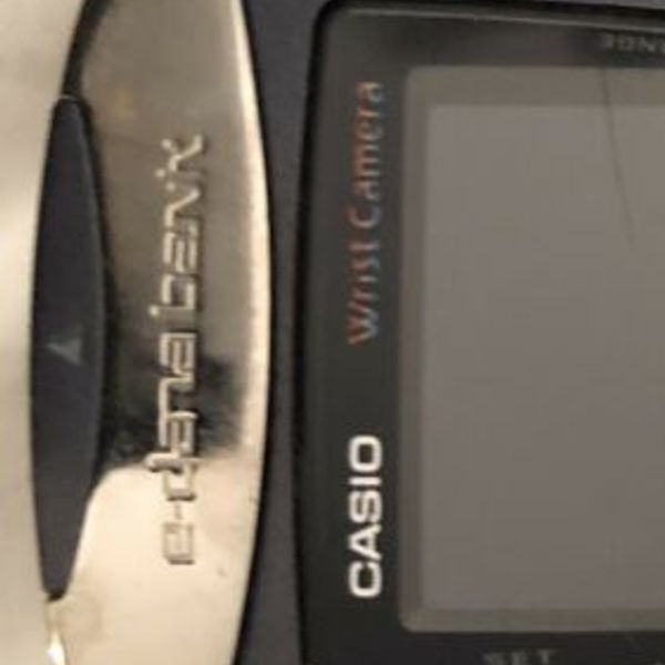 Casio e-data bank color wrist camera WQV-10 WQV10D-2 MODULE 2412 ...