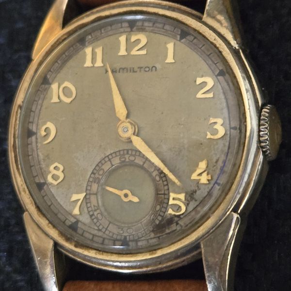 Men's Vintage 1940's Hamilton Endicott,17 Jewels Watch.FREE SHIPPING ...