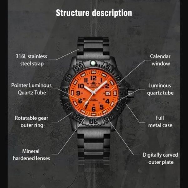 Luminox Special Forces Military HOMAGE Watch by Addiesdive (Genuine ...