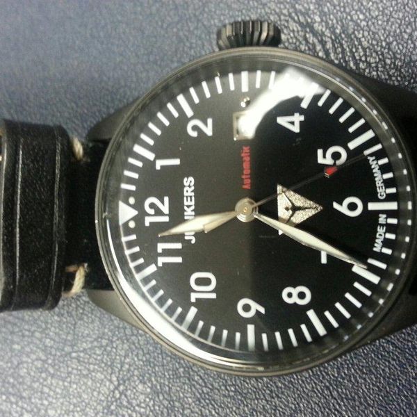 Junkers Automatic Cockpit JU52, PVD Pilot Watch, $175, CONUS | WatchCharts