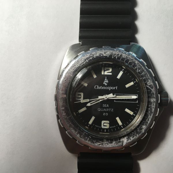 FS: Rare Vintage Chronosport 200m Sea Quartz Diver | WatchCharts ...