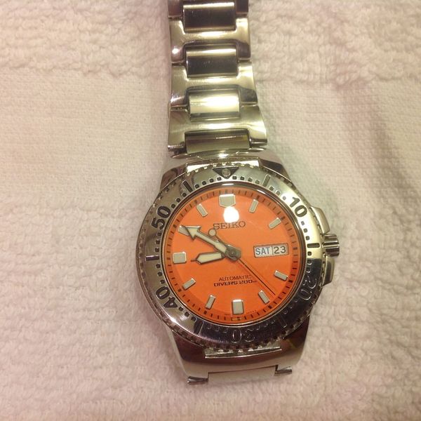 Seiko Orange Knight SOLD | WatchCharts Marketplace