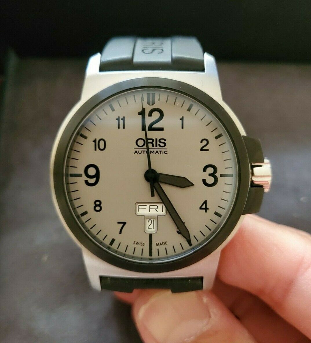 Oris BC3 Advanced Day Date Stainless Steel - DLC 735 7641 4361 Price as ...