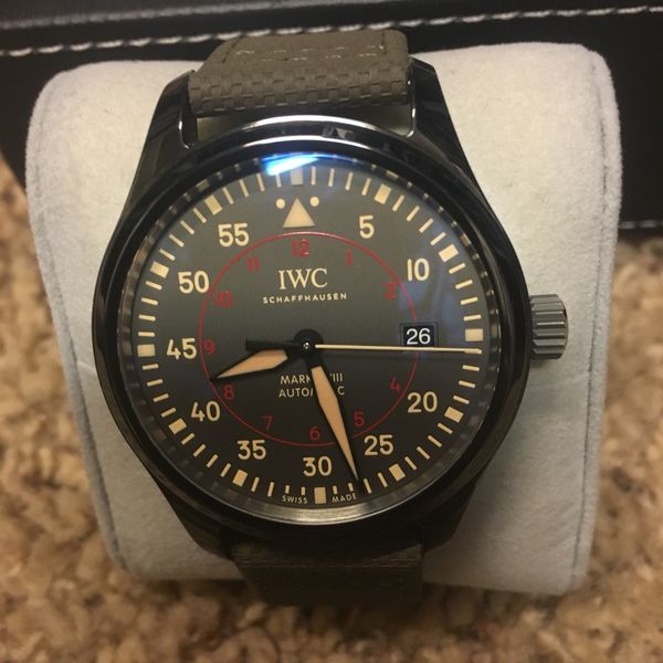 FS: IWC Mark XVIII Top Gun Ceramic REDUCED X4 | WatchCharts Marketplace