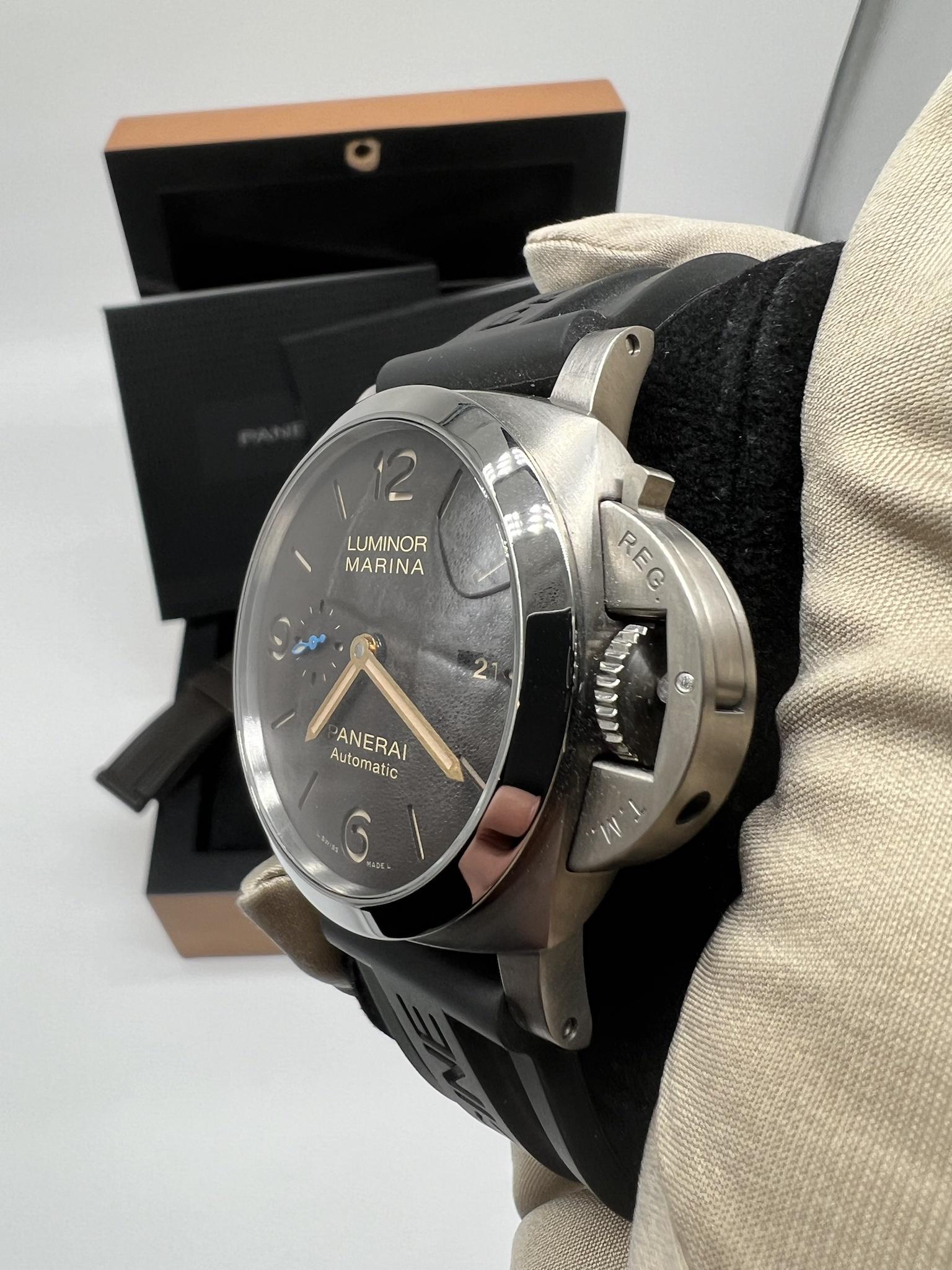[WTS] Panerai Luminor Marina 1950 3-Days Ref PAM01351. 44mm. Exhibition ...
