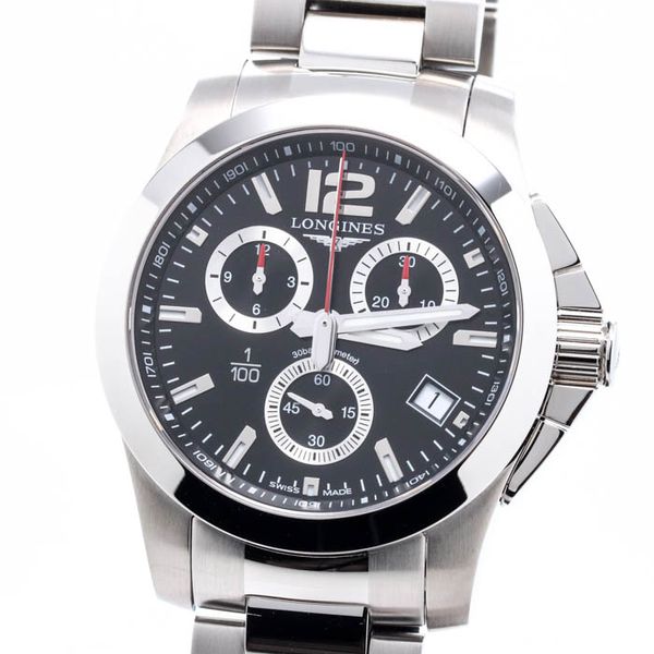 Longines Longines Conquest Chronograph L3 700 4 56 6 Men S Black