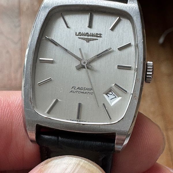 Longines Flagship Tank Silver Dial 1970s Watch for sale | WatchCharts ...