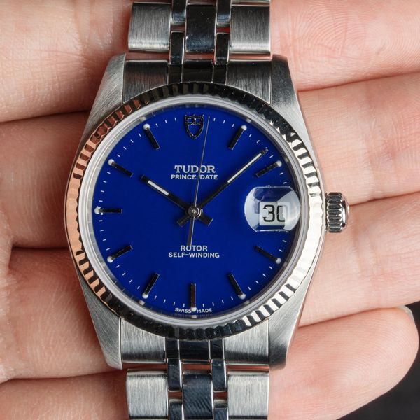 [WTS] Tudor "Yves Klein Blue" Prince Date 74034 - $1799 | WatchCharts ...