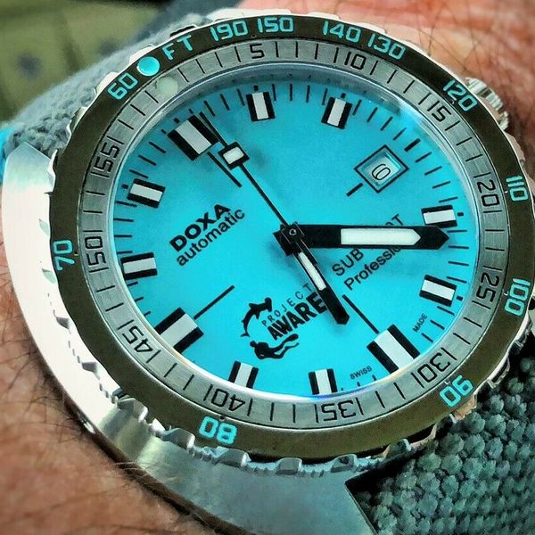 Doxa SUB 1500T Professional, Project AWARE Limited Edition 073/300 MINT ...
