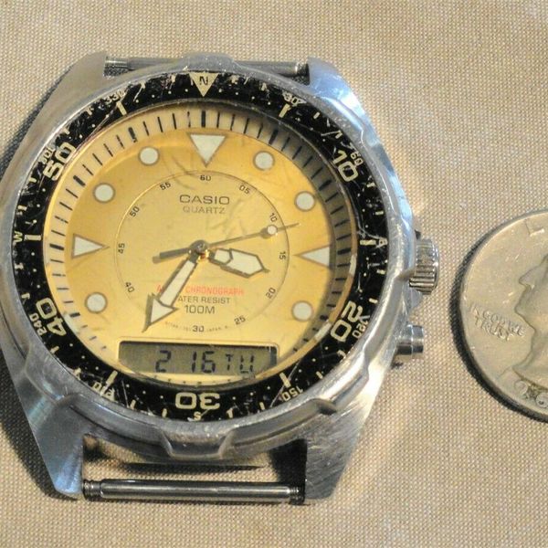 Casio AMW-320C Arnie Dive Watch - All function work and runs great ...